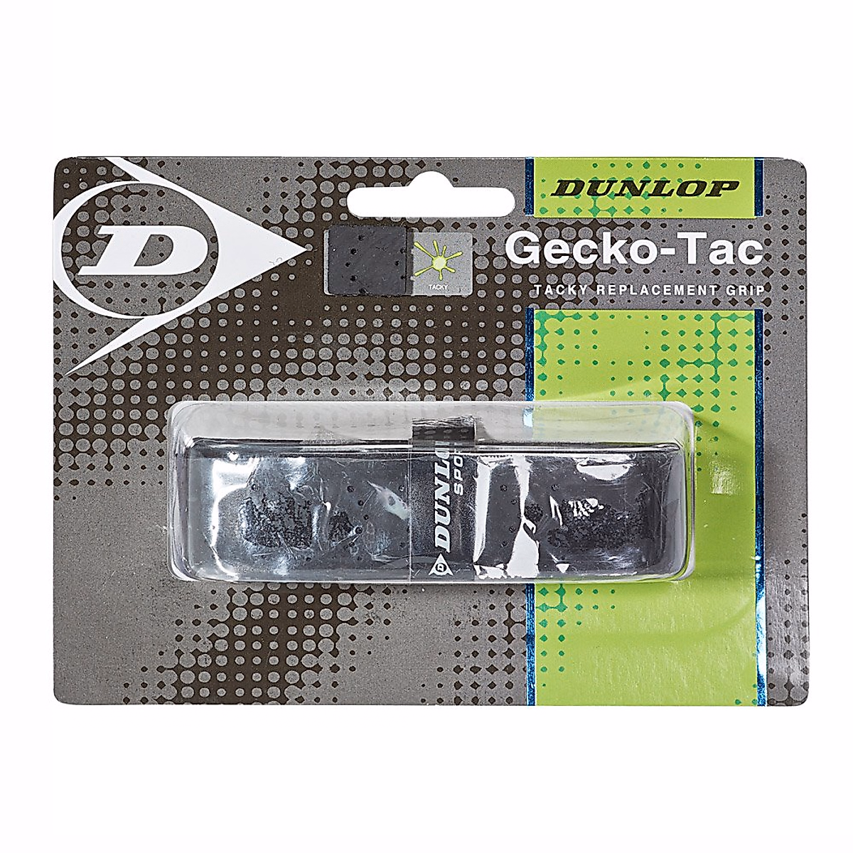 Dunlop Sports Gecko Tac Tennis Replacement Grip, Black2