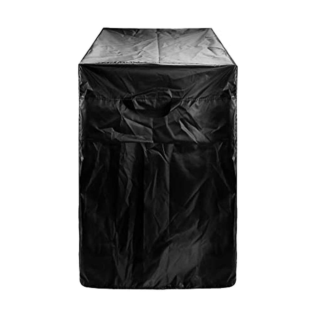 QWORK Rolling Cooler Cart Cover, Waterproof 80 Quart Oxford Patio Ice Chest Protective Covers, 36L x 20W x 34H inch, Fits Most Patio Ice Chest Party Cooler, Outdoor Beverage Cart Cover, Black