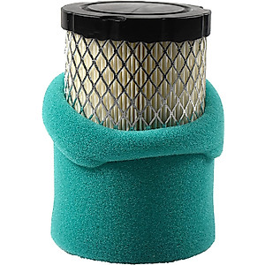 HQRP 2-pack Filter compatible with Troy-Built Pony 13WN77KS011 13WN77KS211 (2011), MTD 13A1762F065 13A1762F265 (2013), Yard Man 13AO785T055 (2011), Yard Machines 13AM775S000 (2014) Lawn Tractor