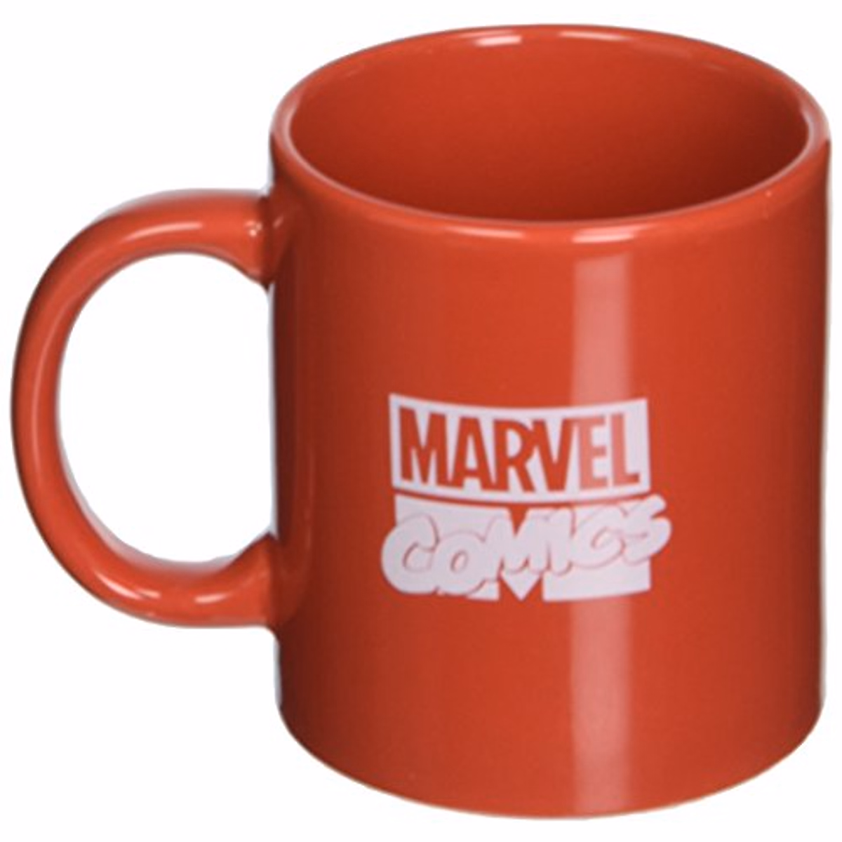 ICUP Marvel Spider-Man Face Embossed Logo Ceramic Mug, 20 oz, Clear