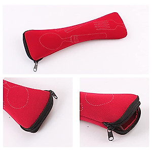 Generic Flatware Tableware Bag with Zipper Portable Travel Tableware Storage Bag Recyclable Reusable Cutlery Pouch Kitchen Utensil Case Chopsticks Spoon Fork Cloth Bag Organizer Black