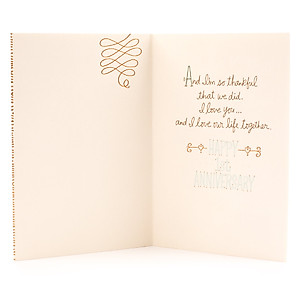 Hallmark 1st Anniversary Card (Chance on What Could Be)
