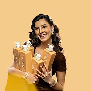 320Pure Moisture Rich Shampoo, Professional Salon, Nourishes and Repairs All types of Hair, Keratin-Omega, Argan Oil, (32oz)