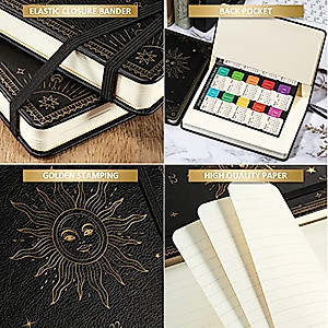 2023-2024 Planner - Academic Weekly Monthly Planner 2023-2024, July 2023 - June 2024, 5.75" x 8.25", Faux Leather, Back Pocket with 40 Notes Pages - The SunSun