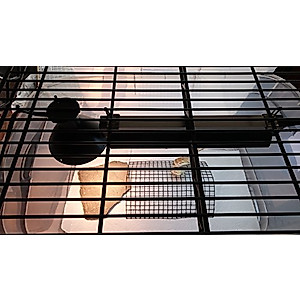 Carolina Custom Cages Reptile GU10 Halogen Dome Fixture with 54" AC Cord and Switch