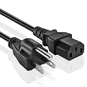[UL Listed] OMNIHIL 8 Feet Long AC/DC Power Cord Compatible with Brother HL-L3230CDW