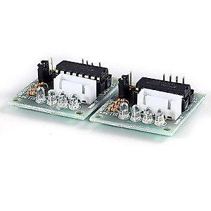 2 x 28BYJ-48 DC 5V Stepper Motor + ULN2003 Driver Test Module Board for Arduino Raspberry Pi