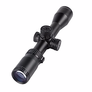 Edenberg 3-12x40 Parallax Adjustment, Rifle Scope for Hunting,30mm Tube,Lockable W/E Turrets, Wide Field of View, Fast Focus Eyepiece, Long Eye Relief,Flip Up Cover