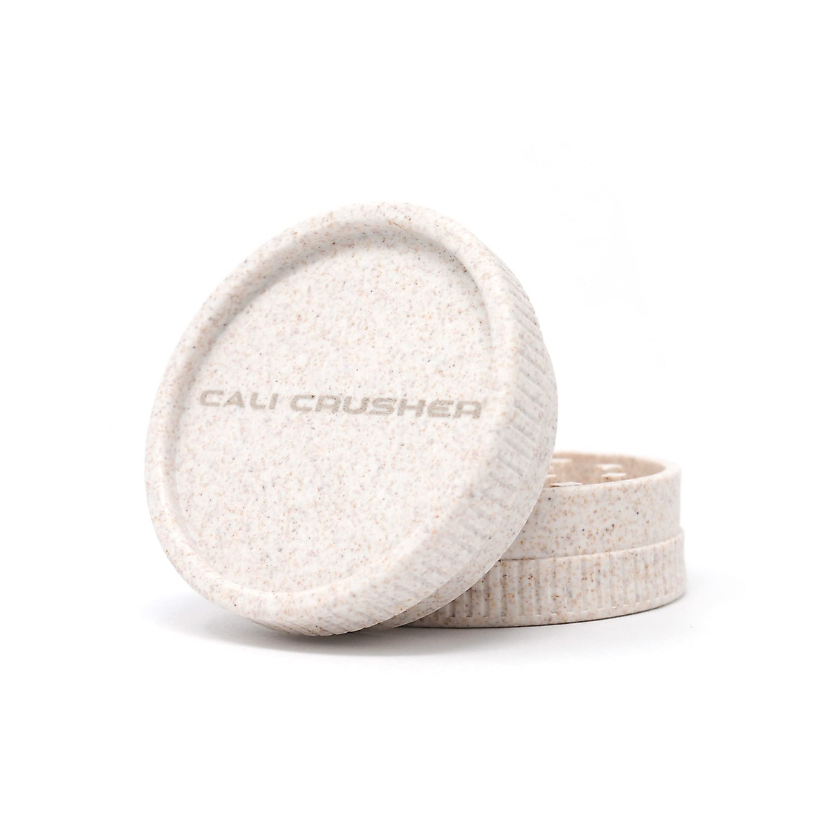 Cali Crusher Eco Hemp - California's Best - #1 Biodegradable Herb Grinder 2.15 Inch 2 Piece Hemp Grinder (White)…