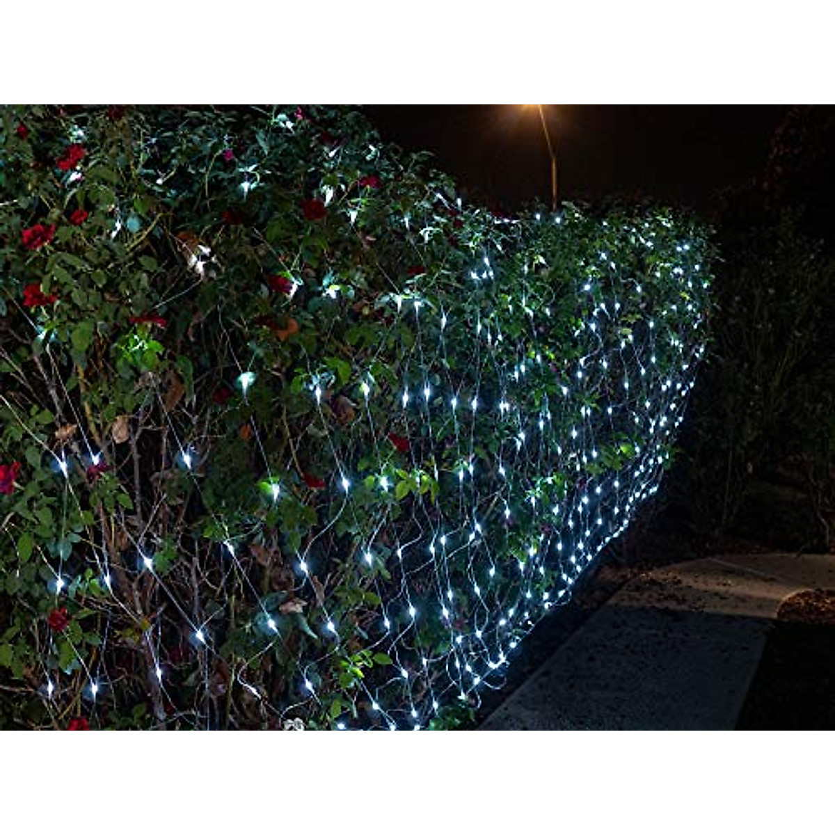 Joiedomi 300 LED Christmas Net Lights for Indoor & Outdoor Decorations, Christmas Events, Christmas Eve Night Decor, Christmas Tree, Bushes (Pure White)