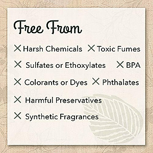 Eco Me Natural Environmentally Friendly Sudsing Liquid Dish Soap, Healthy Fragrance Free Scent, 16 Ounces