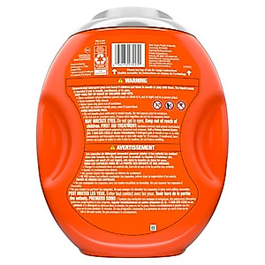 Tide Ultra OXI Power PODS with Odor Eliminators Laundry Detergent Pacs 63 Count For Visible and Invisible Dirt