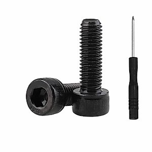 Love MEI Screws Replacement Kit Size 2MX5，with Screwdriver(12 psc)