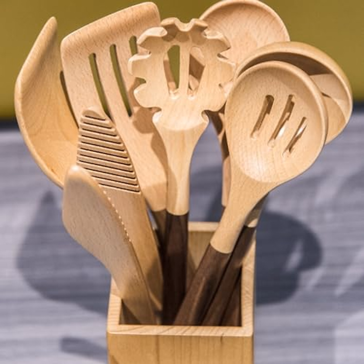 TAOBAO Kitchen Utensils Set, For Non-stick Pan Kitchen Tool Ladle And Wok Spatulas