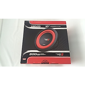 CERWIN-VEGA! Vega Series 10" 400W RMS 2-Ohm DVC High-Performance Subwoofer - Powerful Car Audio System Subwoofer, Deep Bass, Easy Installation, Durable Design for Enhanced Car Audio V102DV2