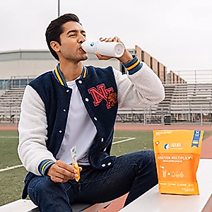 Liquid I.V.® Hydration Multiplier® +Immune Support - Tangerine - Hydration Powder Packets | Electrolyte Powder Drink Mix | Convenient Single-Serving Sticks | Non-GMO | 14 Servings (Pack of 1)