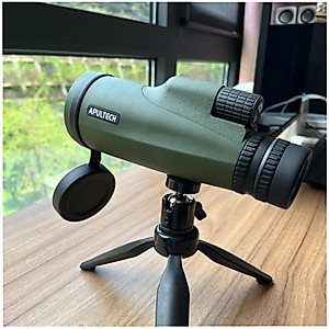 30x50 HD Monocular Telescope with Smartphone Adapter, Upgraded Tripod - High Power Zoom Monocular with Clear Low Light Vision for Star Watching - Lightweight Monocular for Bird Watching Hunting