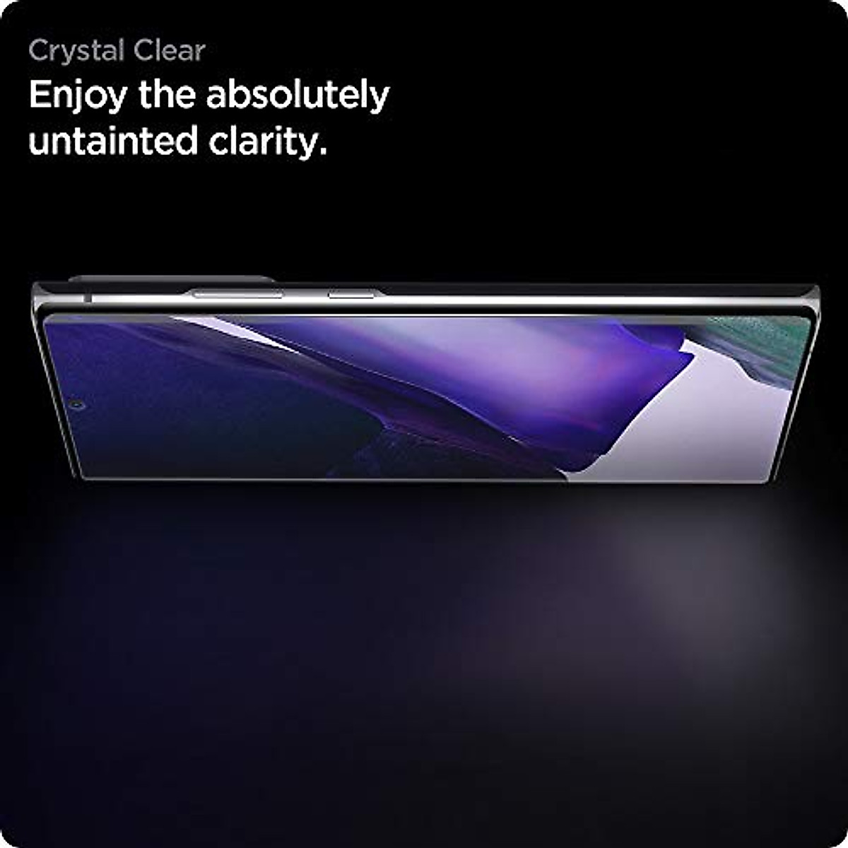 Spigen NeoFlex Screen Protector Designed for Samsung Galaxy Note 20 Ultra [2 Pack] - Case Friendly