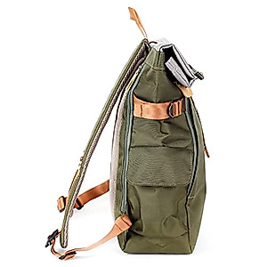 Harvest Label Rolltop Backpack 2.0 - Olive
