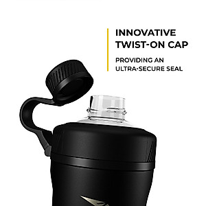 Transformation Performance Shaker BlenderBottle® | Double Insulated, Leak Proof & BPA Free | Perfect for Protein Shakes/Powder Mix | 26 Oz with Steel Whisk Ball (1)