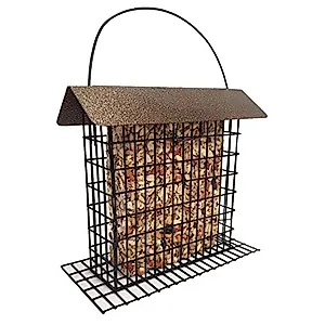 Seed Cake Feeder for Large Seed Cakes | Holds 1 Large 2 lb Seed Cake for Wild Birds