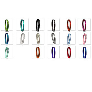 Party Favors Plus Brand Personalized Ribbon 3/8" Satin Silver Edge 50 Made Bows for Weddings Baby Showers etc Favor