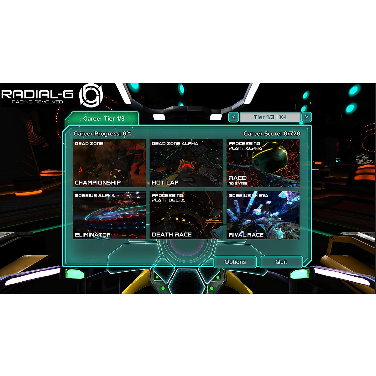 Radial-G: Racing Revolved (PSVR/PS4)