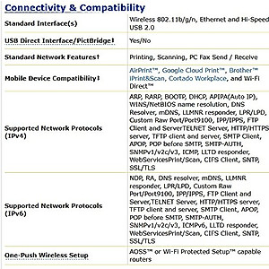 Brother MFC-9330CDW All-in-One Color Laser Printer, Scanner, Copier, and Fax, Duplex Printing, Wireless Networking, Mobile Device Printing, Scanning – Amazon Dash Replenishment Ready
