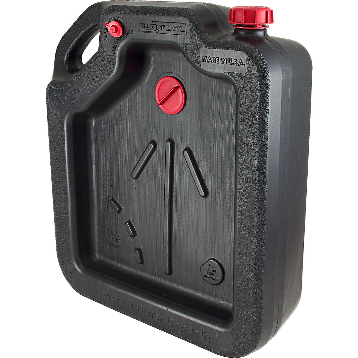 FloTool 42003MI 16-Quart Drain Container