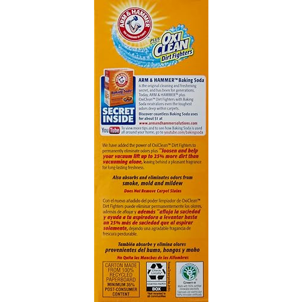 Arm & Hammer Extra Strength Odor Eliminator for Carpet and Room, 30 Ounce