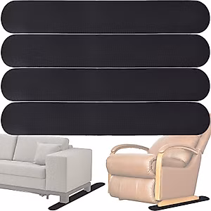 4 Pack Anti-Slip Furniture Rail Pads,Non Skid Furniture Pads for Recliners, Furniture Grippers, Gripper Pads, Furniture Pads for Hardwood Floors and Carpet,for Recliners,Sofa,couches,Chairs (30.7inch)