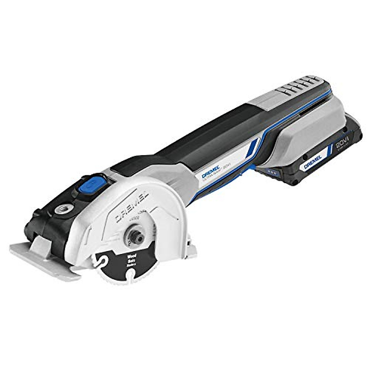 Dremel US20V-01 Compact Circular Saw Tool Kit with (1) 20V Battery, (3) Cutting Wheels & Storage Bag - 15,000 RPM - Ideal for Flush Cutting, Plunge Cutting and Surface Preparation