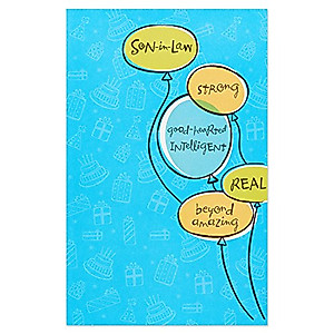 American Greetings Birthday Card for Son-in-Law (Loved and Appreciated)