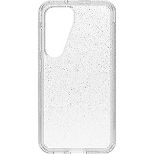 OtterBox Galaxy S23 Symmetry Series Case - STARDUST (Clear/Glitter), Ultra-sleek, Wireless Charging Compatible, Raised Edges Protect Camera & Screen
