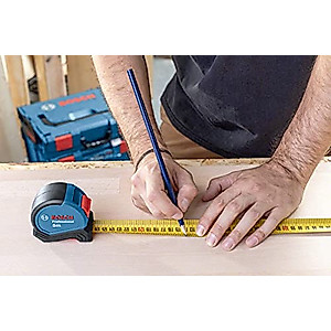 Bosch Professional 1600A016BH Tape Measure (Length: 5 m, Width: 27 mm, in Blister Packaging)