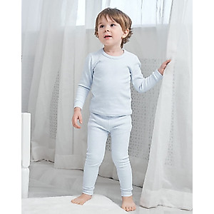 Enfants Chéris Toddler Thermal Underwear for Boys Pajamas 3T Blue Stripes