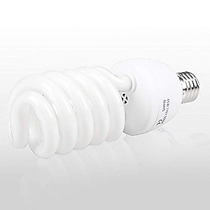 SLOW DOLPHIN Photo CFL Full Spectrum Light Bulb,4 x 45W 5500K CFL Daylight Photography Photo Video Studio Lighting(4 Packs)