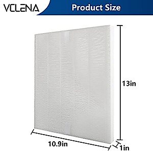 115115 Replacement Filter A True HEPA Compatible with Winix C535 HEPA Filter Winix 5300, 5300-2, 6300, 6300-2, P300 PlasmaWave Air Purifier Filter, Compare to Part #115115 Size 21(3 Pack) …