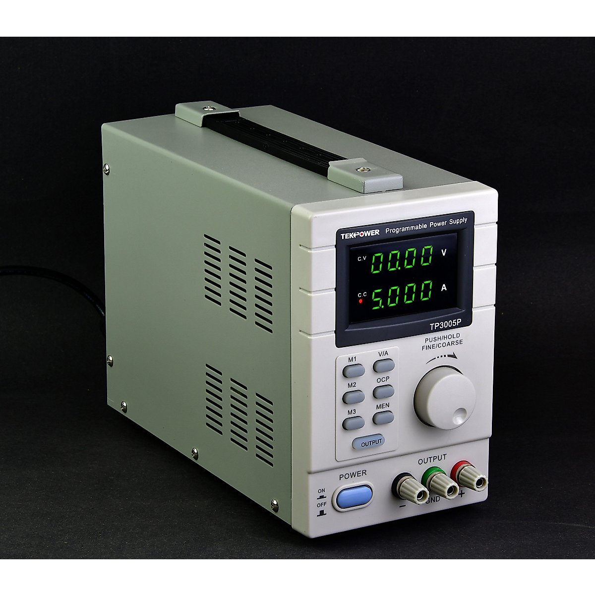 Tekpower TP3005P Programmable Linear Type Variable Regulated DC Power Supply, 0-30V at 0-5A