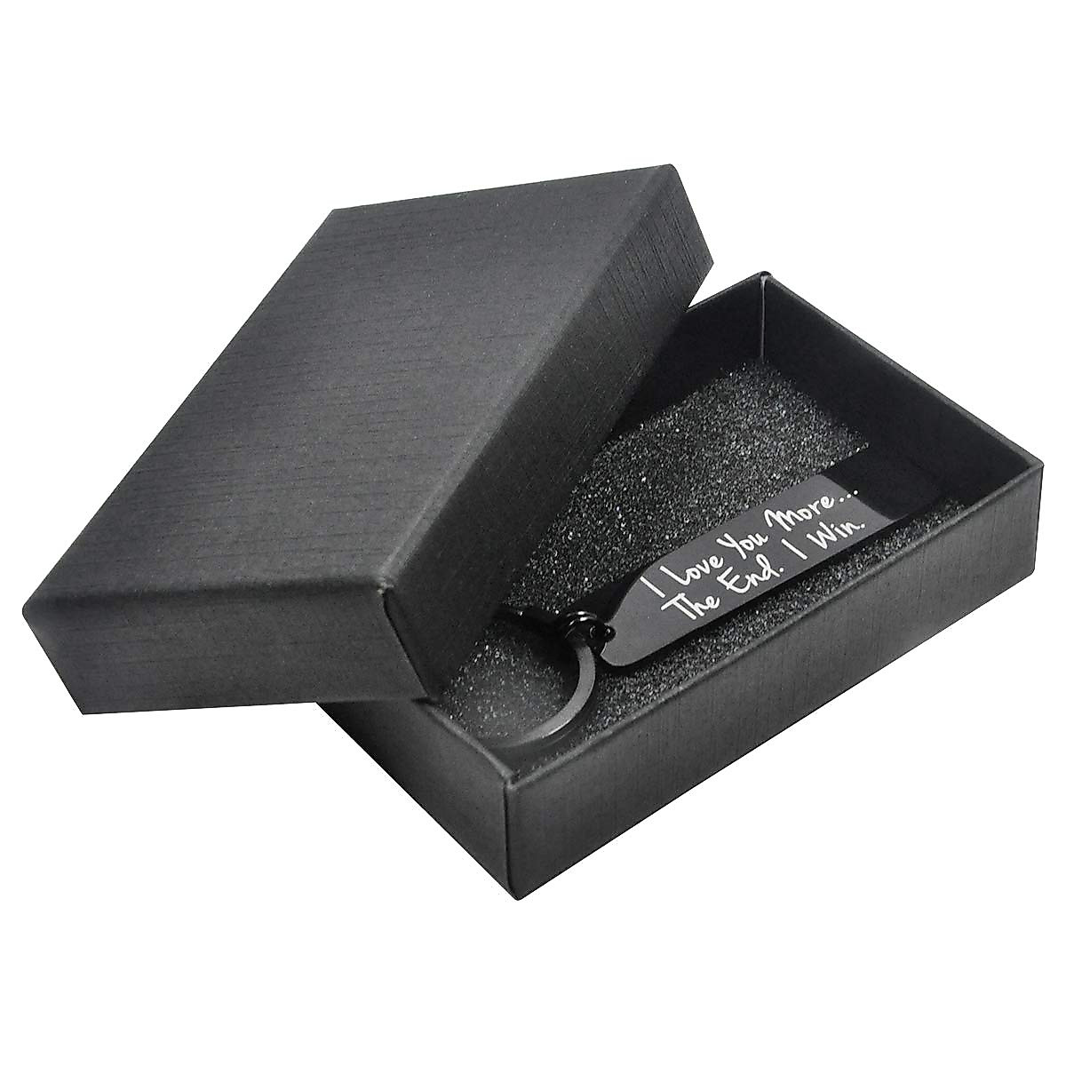 Birthday Wedding Gifts from boyfriend Valentine Day Gifts for Girlfriend I Love You More (i win black more)