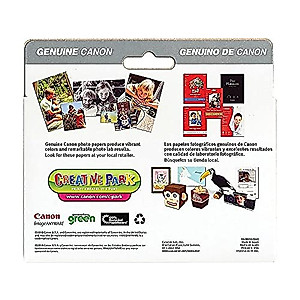 Canon PGI-5/ CLI-8 CMY Ink with PP-201 (50 Sheets) Combo Pack (0628B027AA)