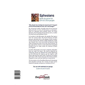 Ephesians: God's Big Plan for Christ's New People (Good Book Guides)