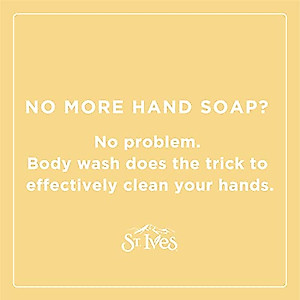 St. Ives Body Wash - Soothing Moisturizing Cleanser with Oatmeal & Shea Butter, Made with Plant-Based Cleansers and 100% Natural Extracts, 16 Oz Ea (Pack of 6)