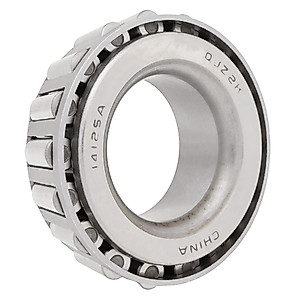 [1-Set] 5,200-7,000 lbs Trailer Axle Replacement Bearings, Cones: 14125A & 25580, Cups: 14276 & 25520, Tapered Roller Bearings [Fits Spindle D42, 2.125'' x 3.375'' and 2.250'' x 3.375'']