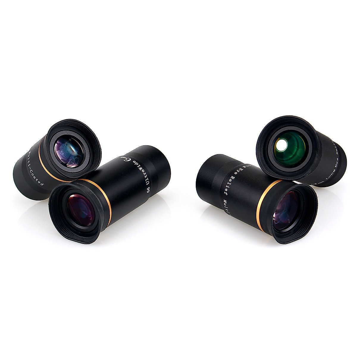 SVBONY Telescope Eyepiece Fully Multi Coated 1.25 inches Telescope Lens 66 Degree Ultra Wide Angle HD Telescope Accessory (6mm 9mm 15mm 20mm)