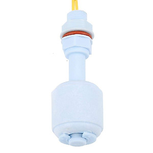 Water Float Switch, 110V Water Level Vertical Float Switch for Aquarium Pump Control Liquid Controller