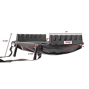 Extreme Max 3006.8641 Fishing Rod Basket with 6-Rod Holder for Inflatable Boats, Pontoons and Tubes