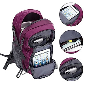 ONETOALL Cycling Backpack, Waterproof Bike Backpacks, 20L Small Hiking Travel Backpack Lightweight Daypacks for Men Women