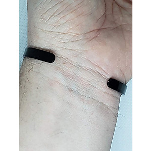 Secret Squirrel Challenge Coins Thin Blue Line Cuff Bracelet Black Stainless Steel Jewelry Gifts for Police Boyfriend Husband Girlfriend or Wife Women Female Officer - LEO designed