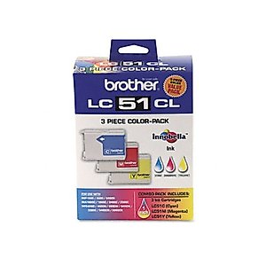 Brother MFC-5460cn 3-Color Ink Combo Pack (OEM) 400 Pages Ea.